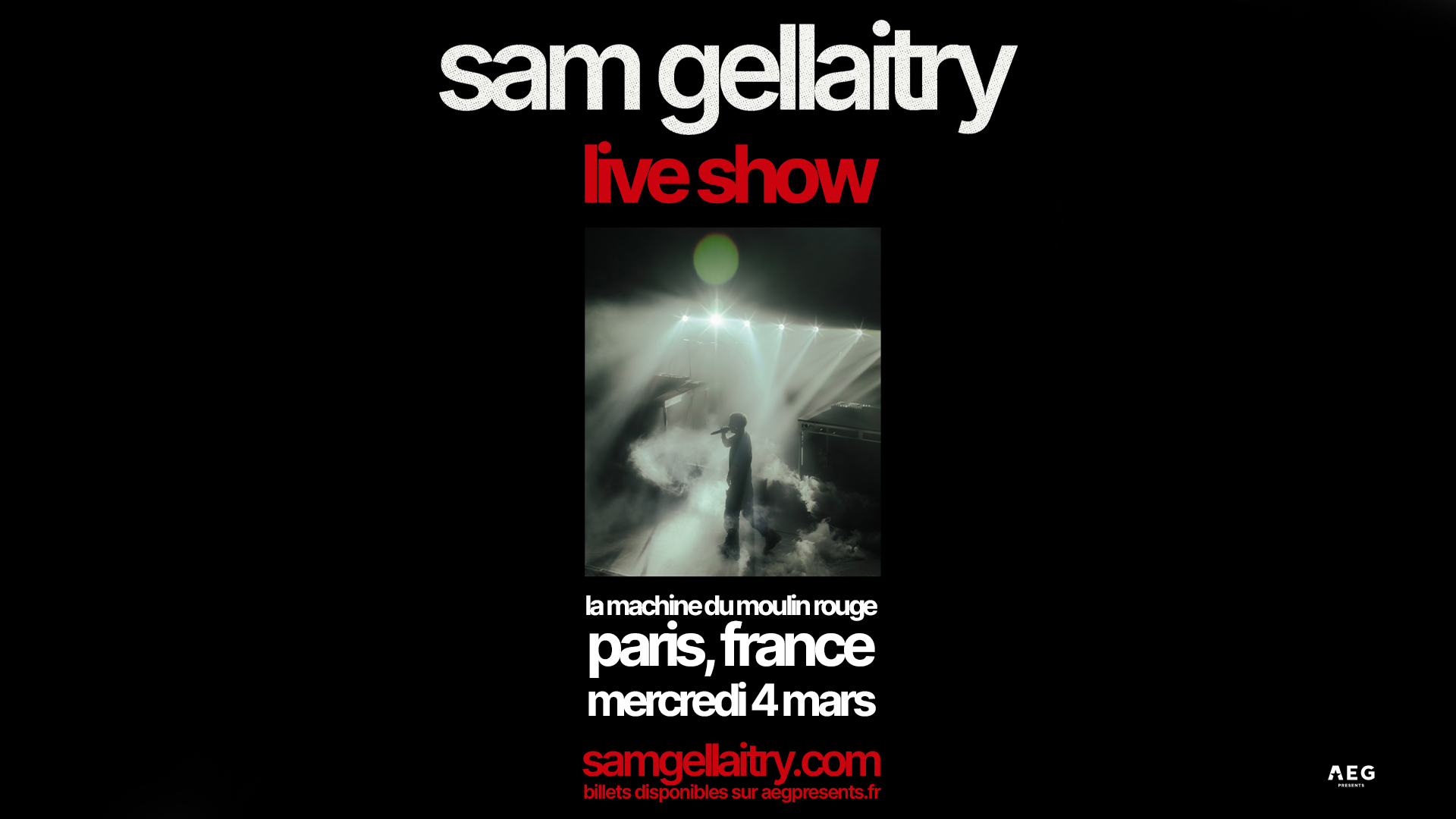 Sam Gellaitry | La Machine du Moulin Rouge | clubs ∙ concerts ∙ expos ...